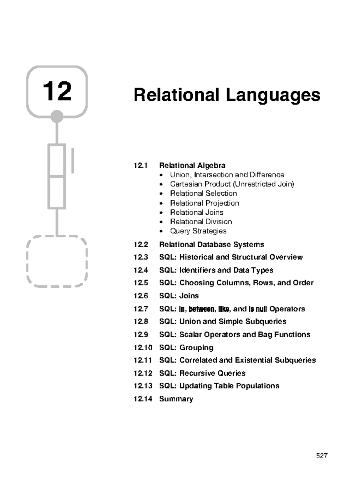 12-Relational-Languages 2008 Information-Modeling-and-Relational-Databases - 527 12 Relational ...