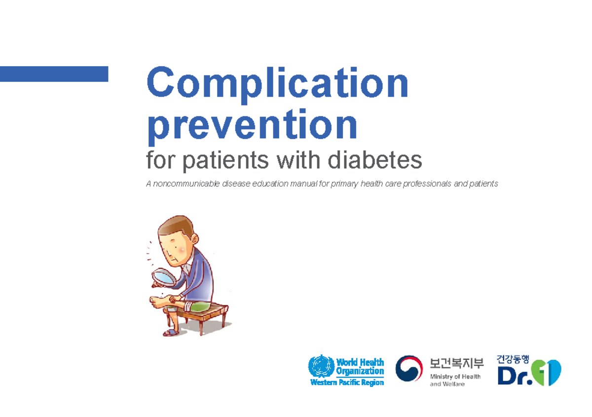 Complication prevention for dm - Complication prevention for patients ...