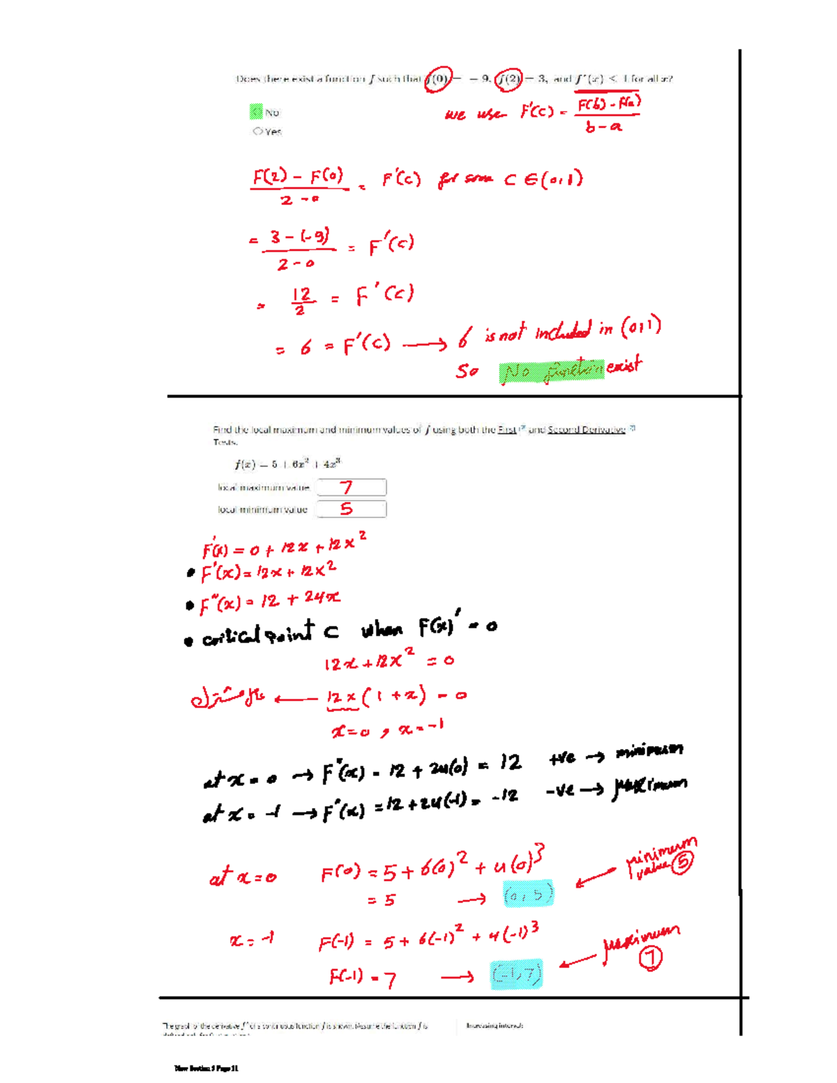 Calc q4 - Homework question solutions - MATH 155 - Studocu