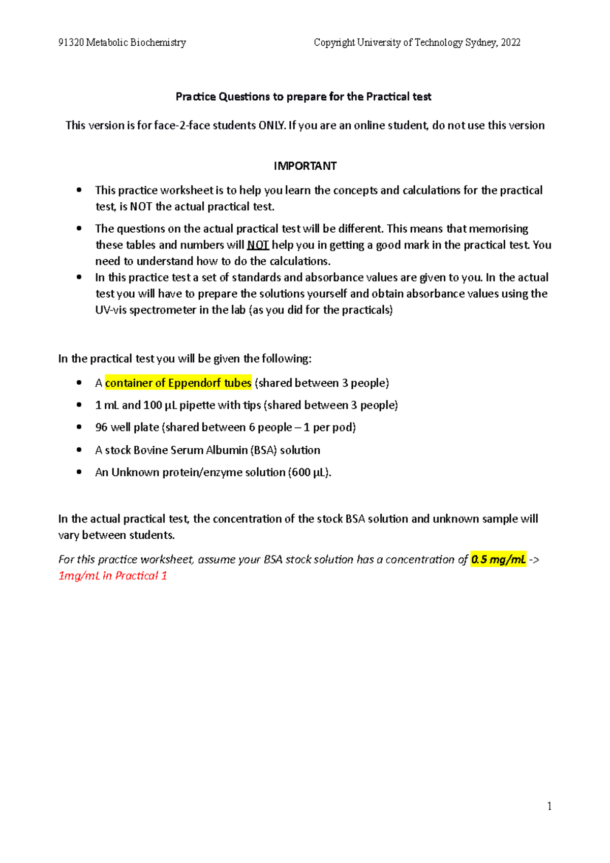 91320 - MB - Practical test mock example - Practice Questions to ...