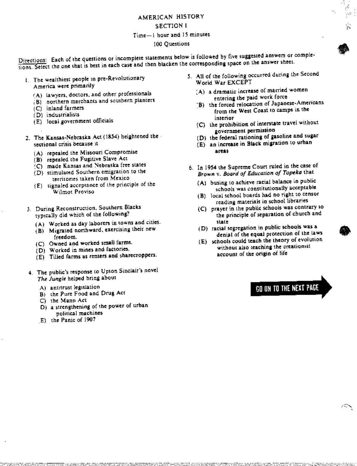 Apush 1994 - pleaseapleaseapleasea - HIS 315 - Studocu