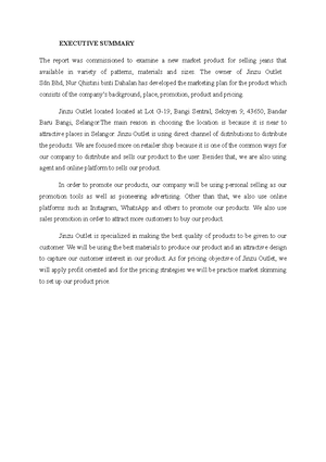 Fundamentals of Entrepreneurship ENT 300 - UiTM - StuDocu