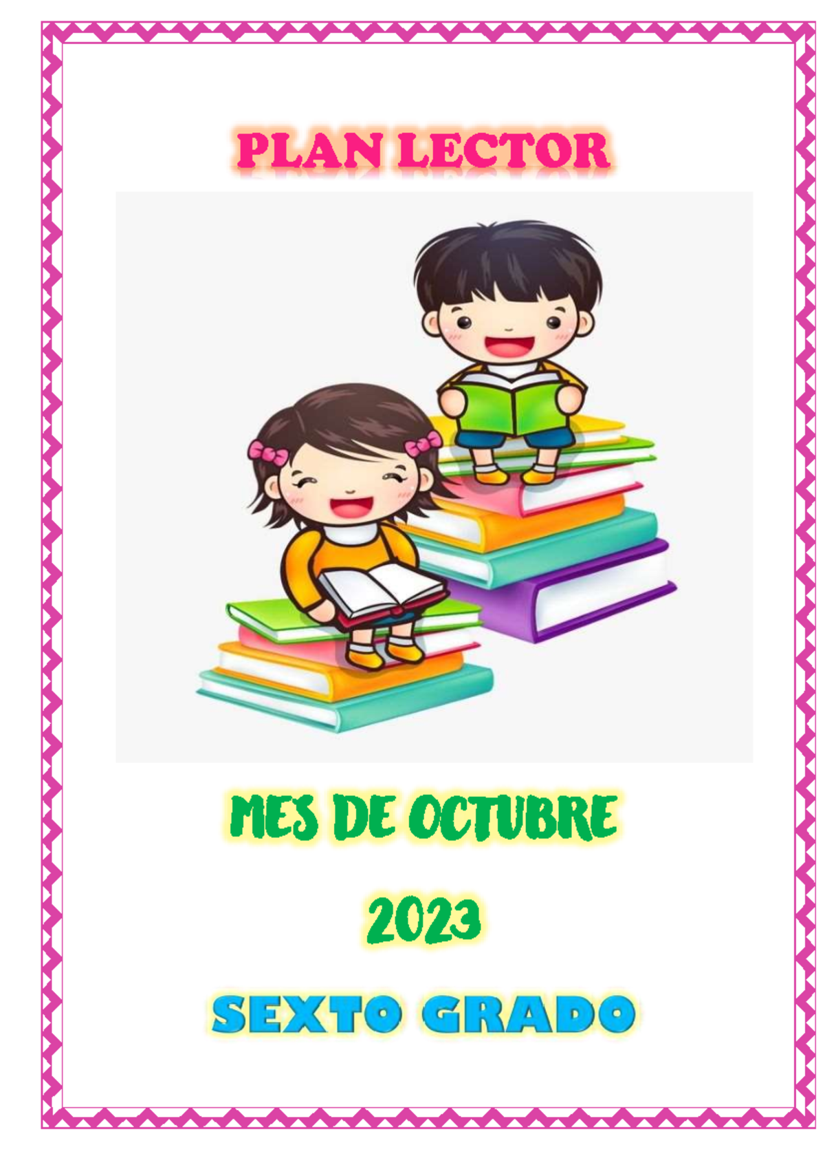 PLAN Lector 6 Grado - LENGUAJE - PLAN LECTOR I.- DATOS INFORMATIVOS ...