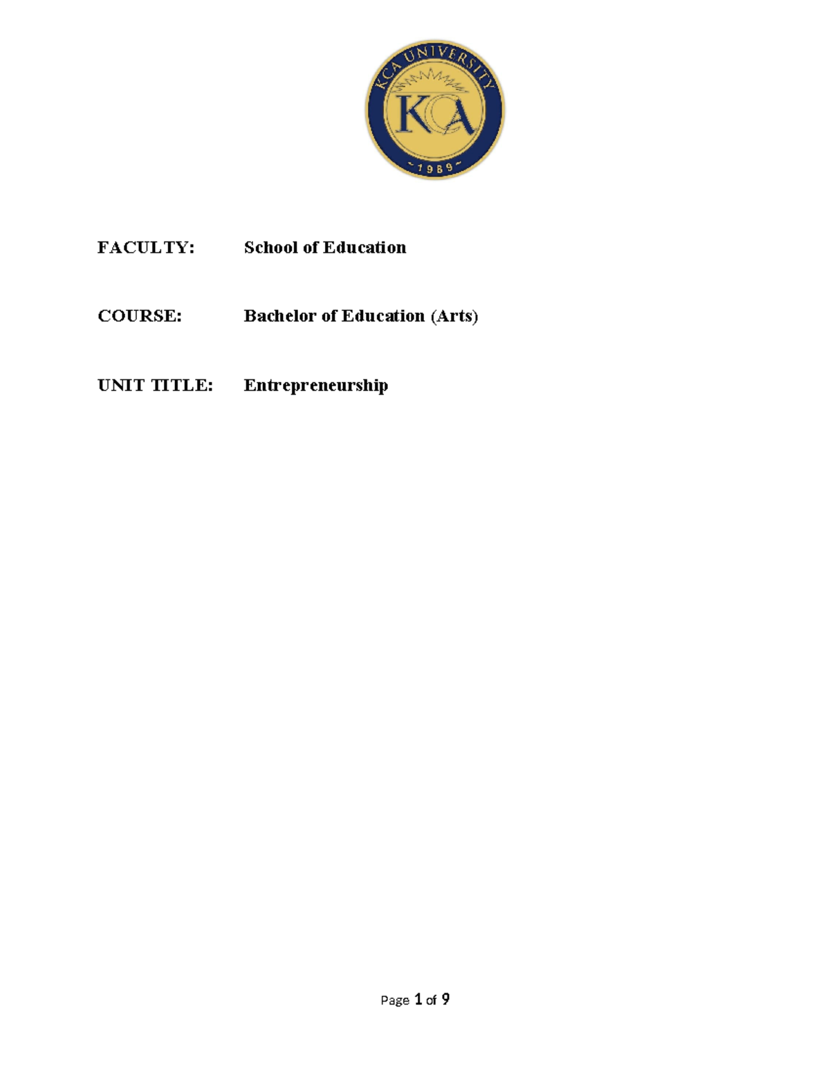 Assignment 3 Group Work Faculty School Of Education Course Bachelor Of Education Arts Unit 