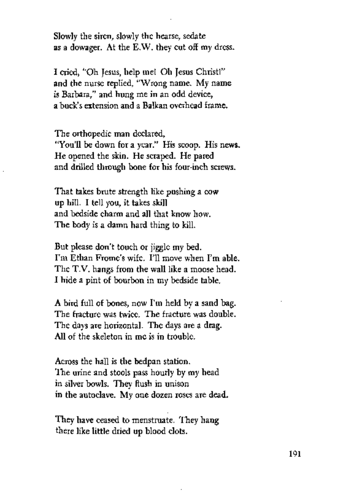 Anne Sexton - The Complete Poems 219 - Slowly the siren, slowly the ...