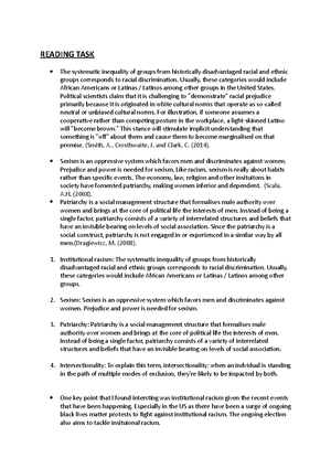 PIA 3 Lecture Notes - Reading and Notetaking Task Hoffman and Graham ...