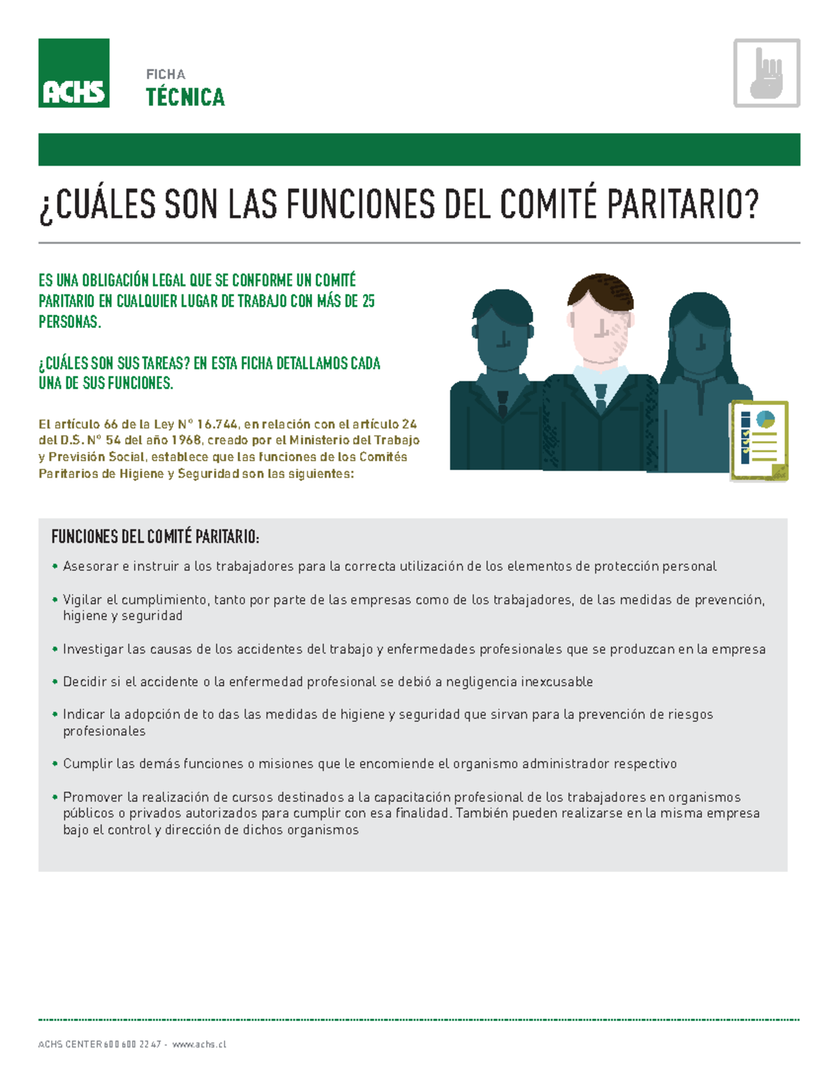 2. Cuáles son las funciones del Comité Paritario - El artículo 66 de la ...