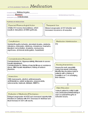 Medication Classes Cheat Sheet - Medication Classes Cheat Sheet LEGAL ...