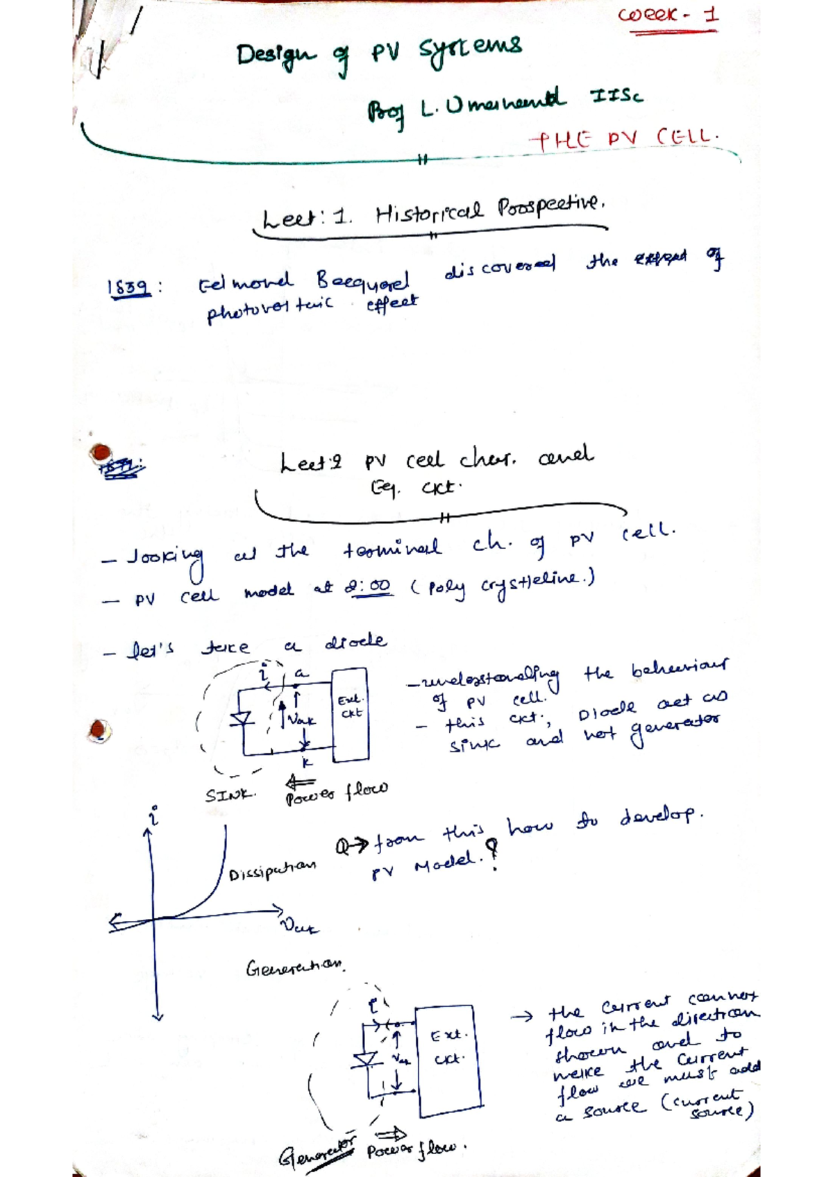 Week1 - Electrical Engineering - Studocu