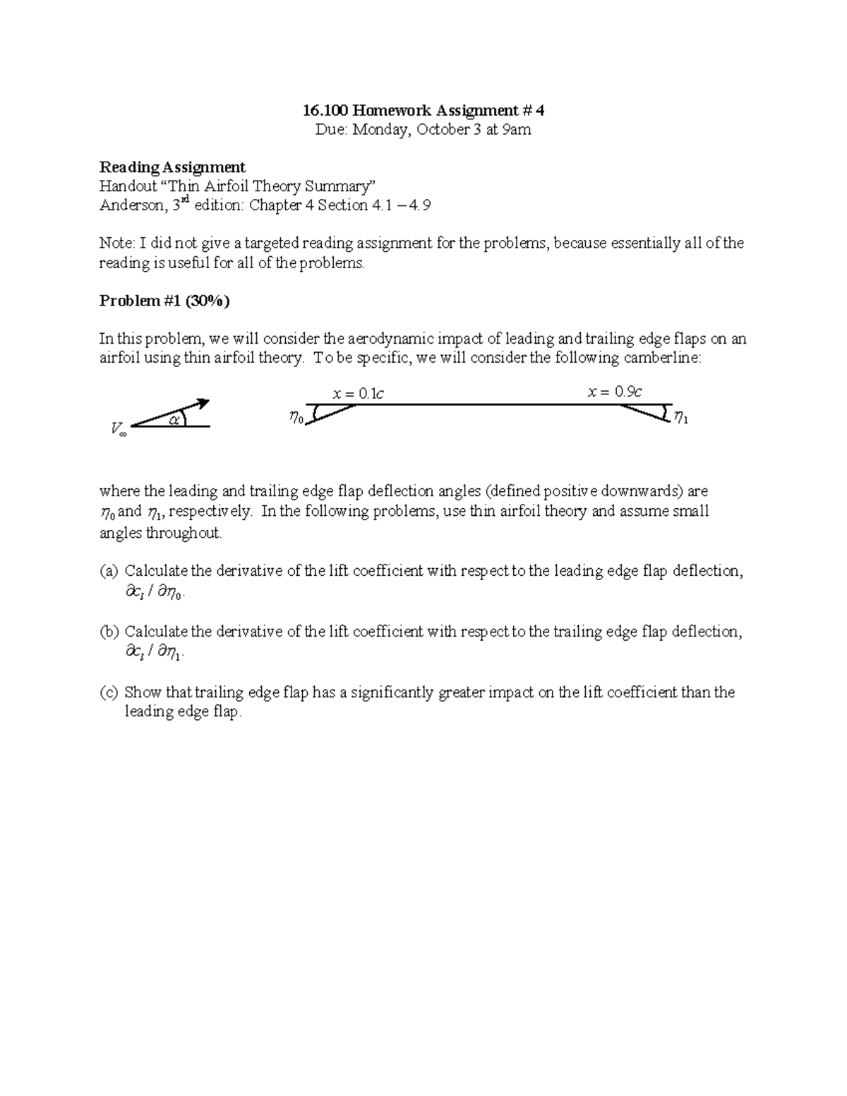 Seminar assignments - Fall 2005 homework 1 - 4 - 16 Homework Assignment ...