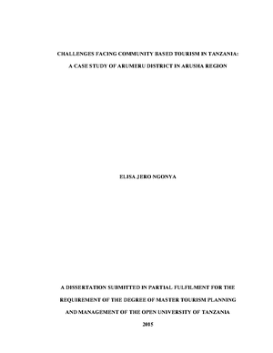Oketch Opportunities, challenges and development of community based ...