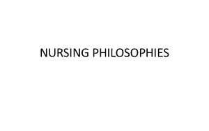 TFN-notes - prelim notes - EVOLUTION OF NURSING W1- Intuitive Period ...