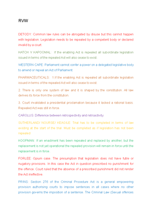 Semester Test 1 notes - THEME 1: WHAT IS STATUTORY INTERPRETATION AND ...