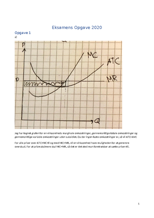Opgavesæt 8 besvarelse - Opgavesæt 8 (Principles of Economics 2020 ...