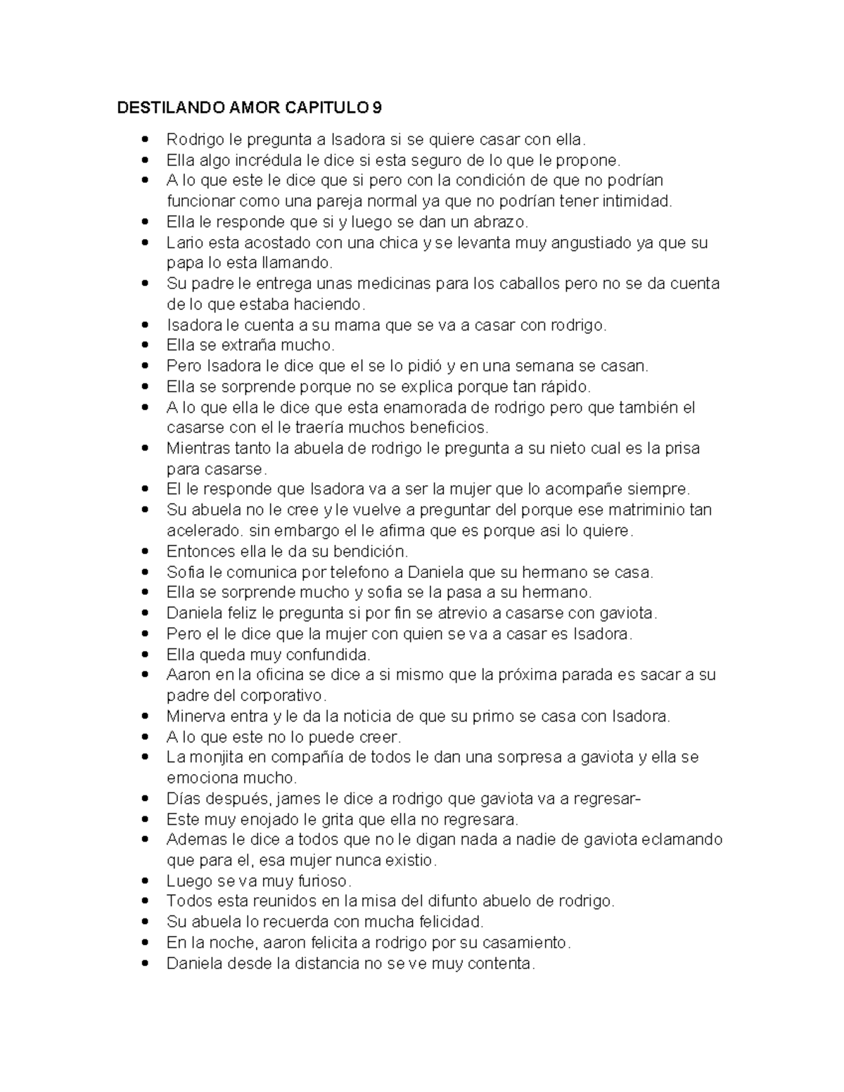 Nadie COMO TU (Autoguardado) - DESTILANDO AMOR CAPITULO 9 Rodrigo le ...