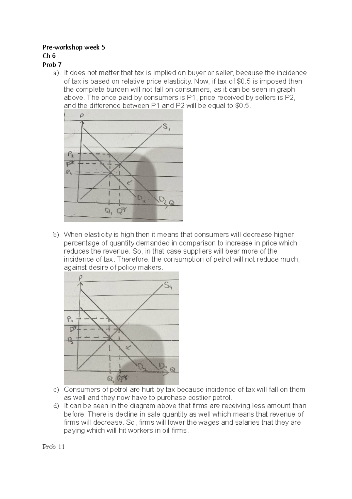 Preworshop week 5 - economics workshop quiz - Pre-workshop week 5 Ch 6 ...