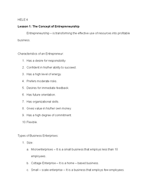 HELE 5 - Copy - Easy writings - HELE 5 Unit I: Satisfying Home Life ...