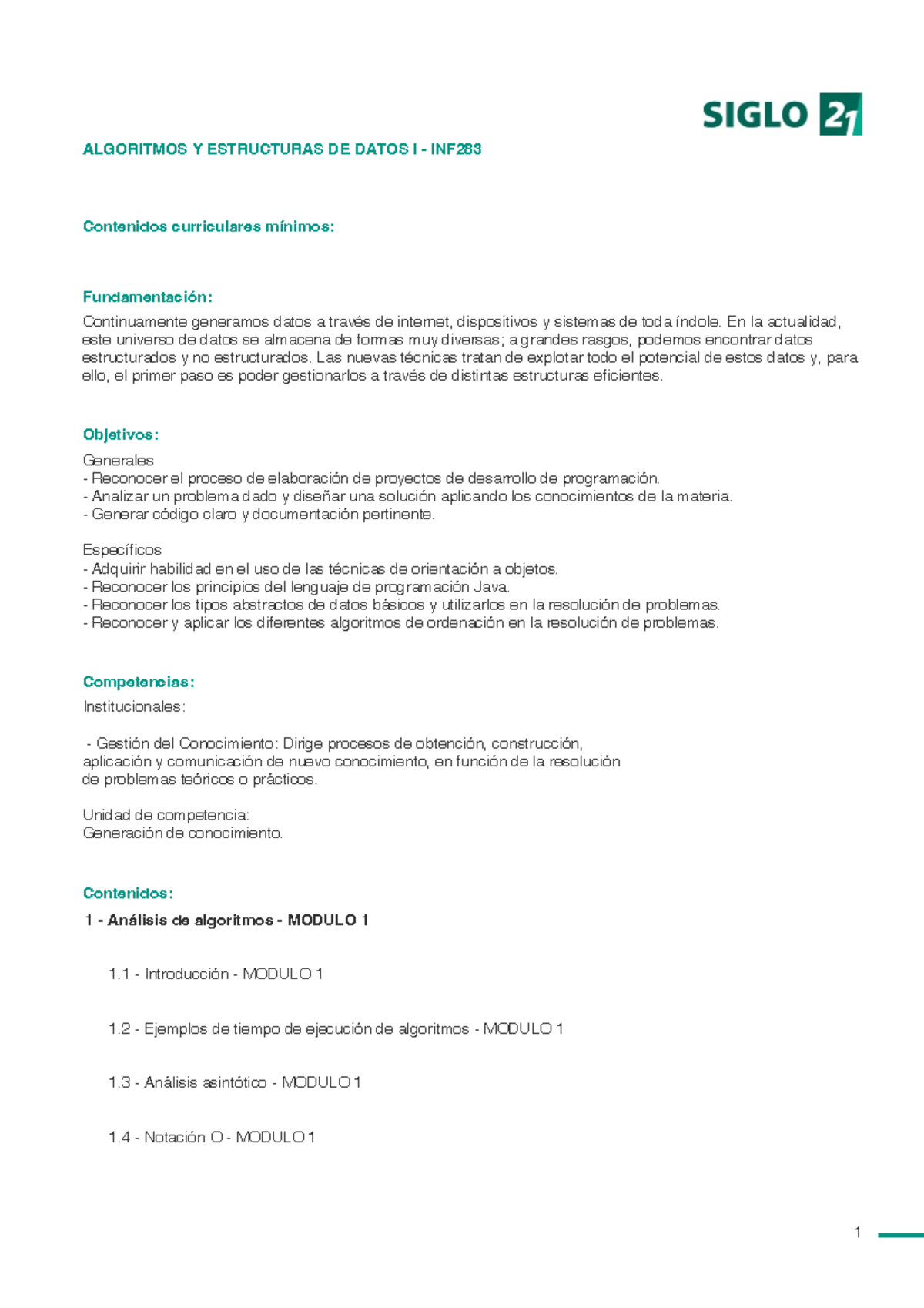 Algoritmos Y Estructuras De Datos I Algoritmos Y Estructuras De Datos