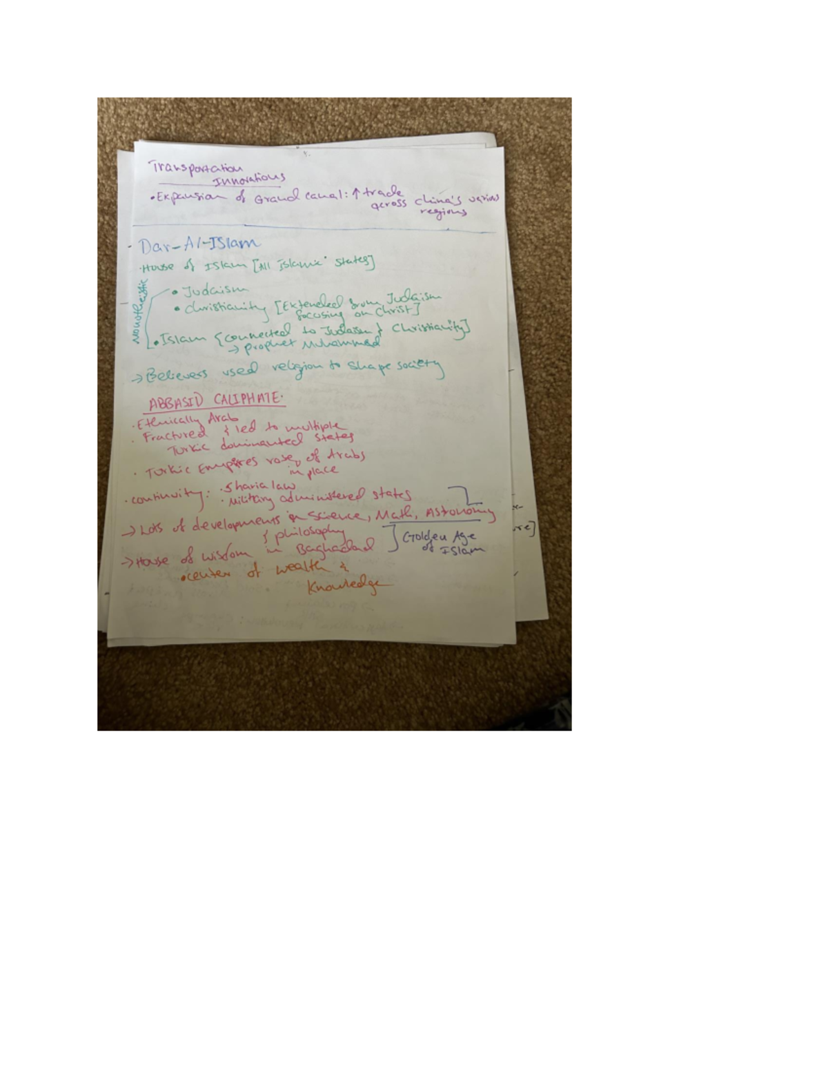 AP World Notes - Studocu