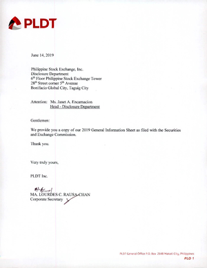 PLDT- AO and CFAO - by laws - November 27, 2020 Philippine Stock ...