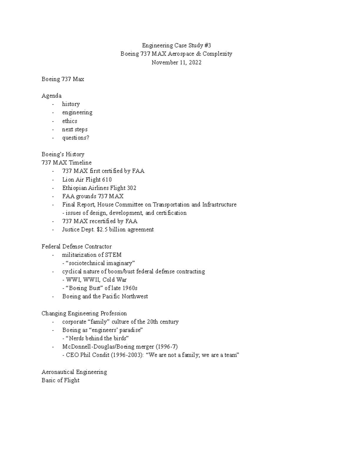(24) ECS - Boeing 737 MAX Aerospace and Complexity - Engineering Case ...