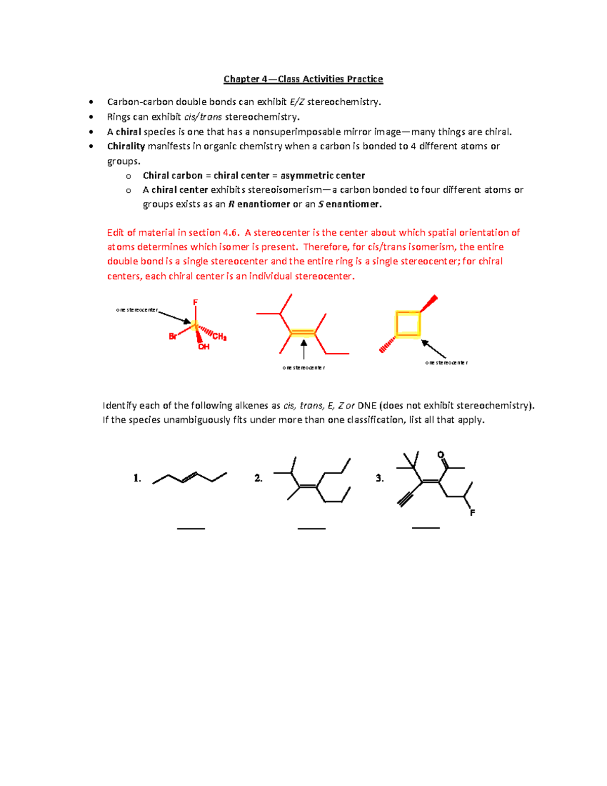 Chapter 4 Feb 24 In-class Guided Problems.docx - Chapter 4—Class Activities Practice Carbon ...
