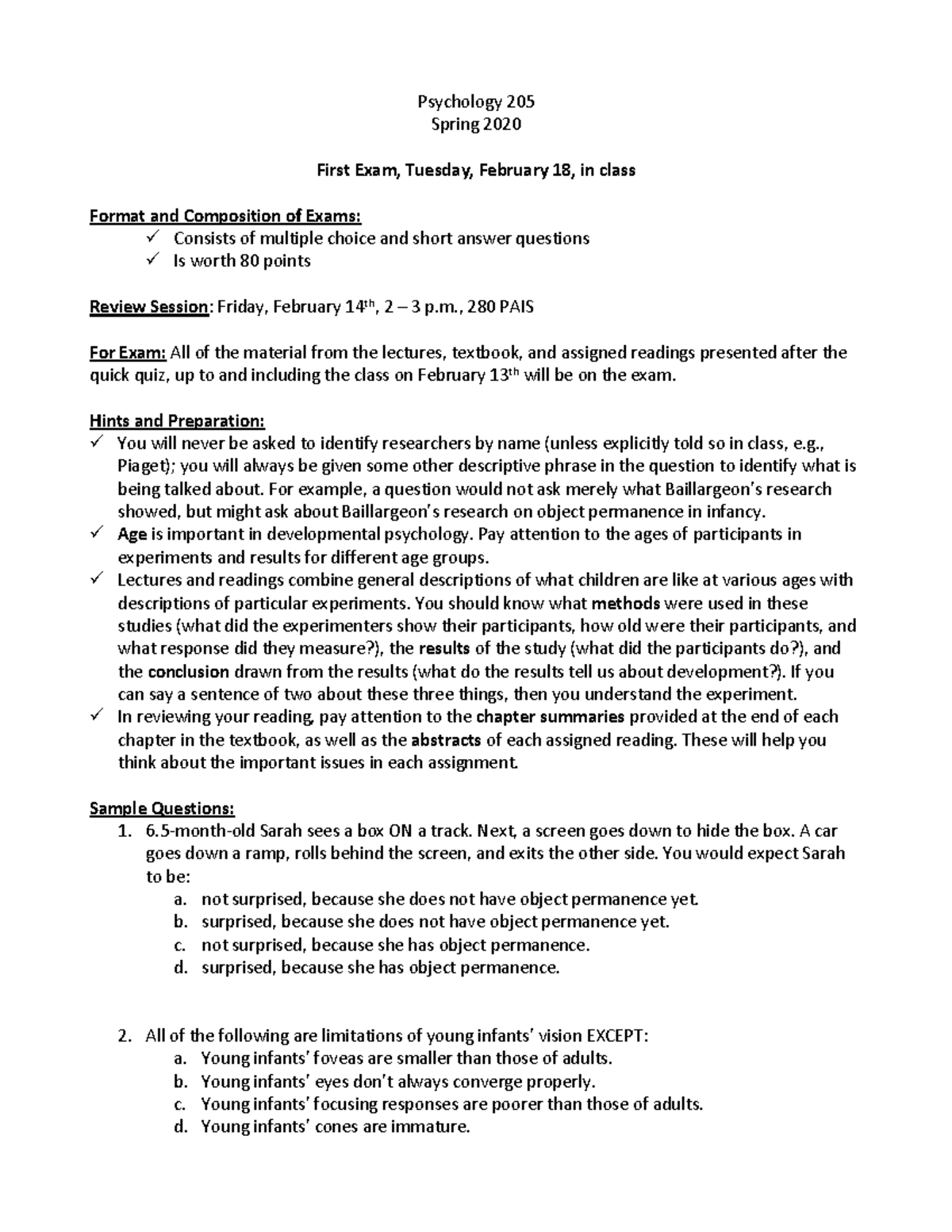 Exam 1 Review Sheet Warning Tt Undefined Function 32 Warning Tt Undefined Function 32