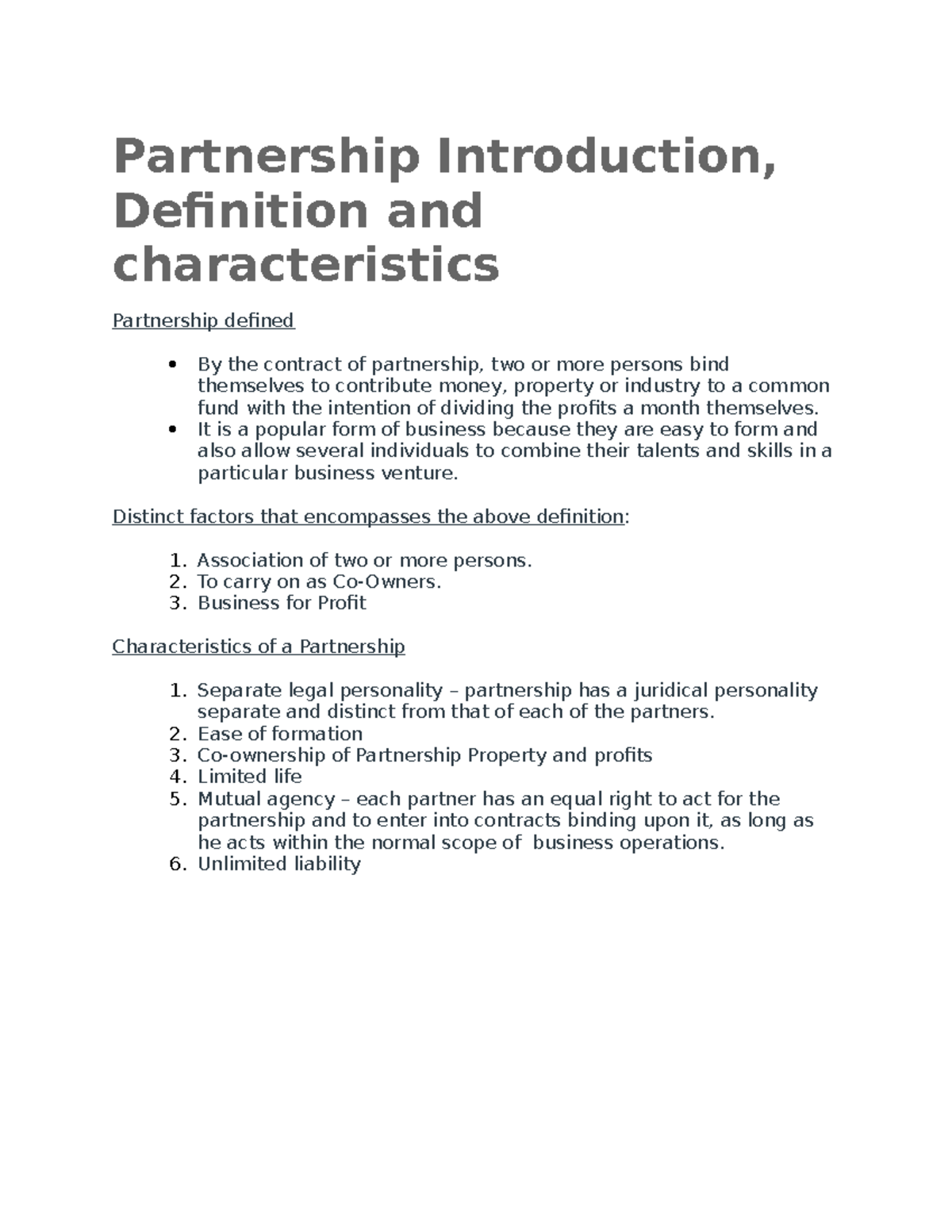 Acctg Module 1 - This is all about partnerships formation - Partnership ...