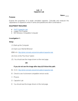 LAB #5. One dimensional motion - LAB #5. One Dimensional Motion ...