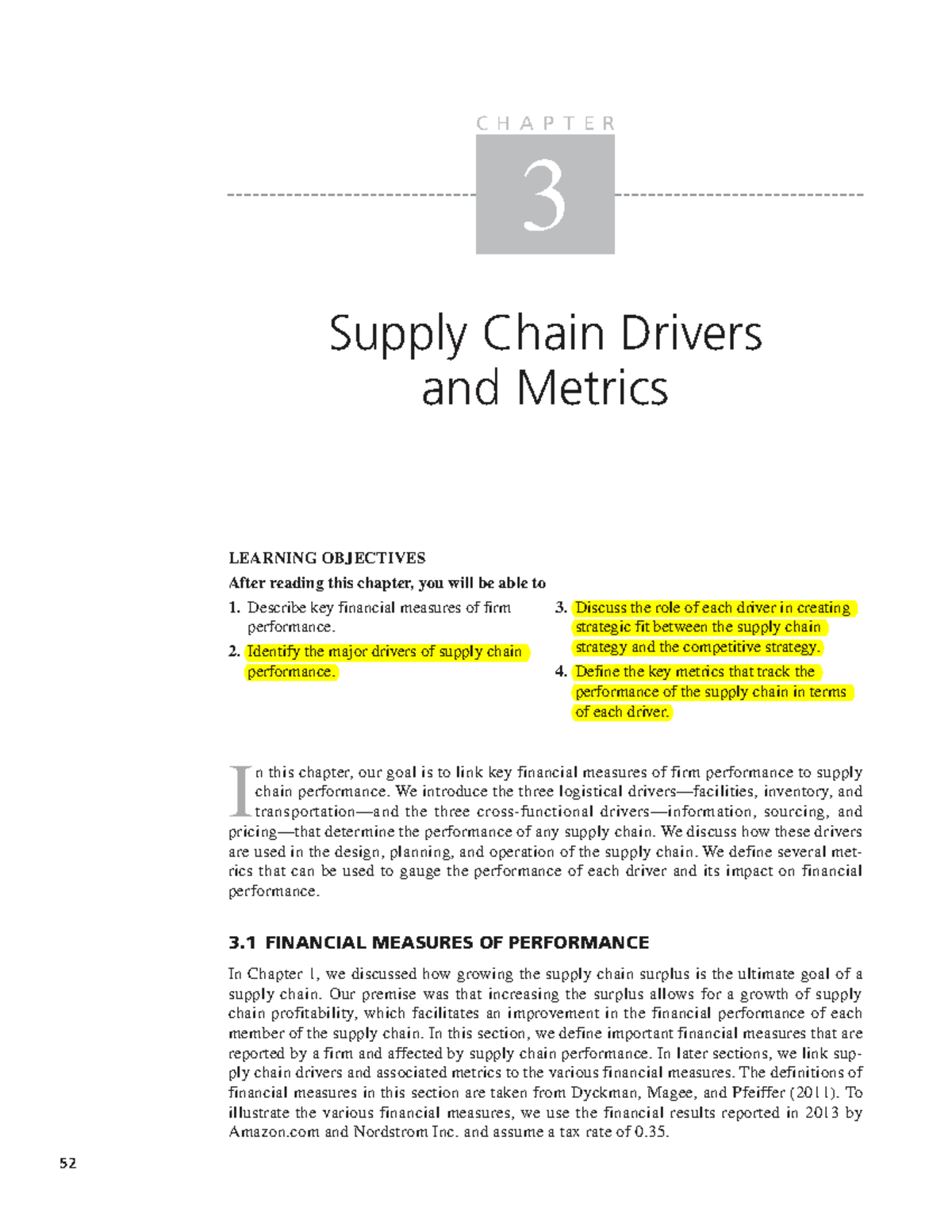 Course Textbook Chapter 3 - 52 3 I n this chapter, our goal is to link ...