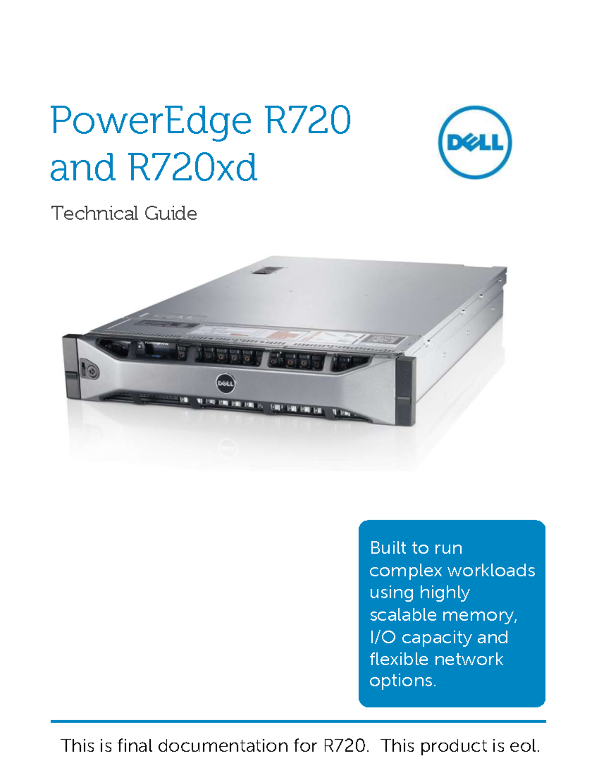 Poweredge-r720 reference-guide en-us - PowerEdge R7 20 and R720xd ...