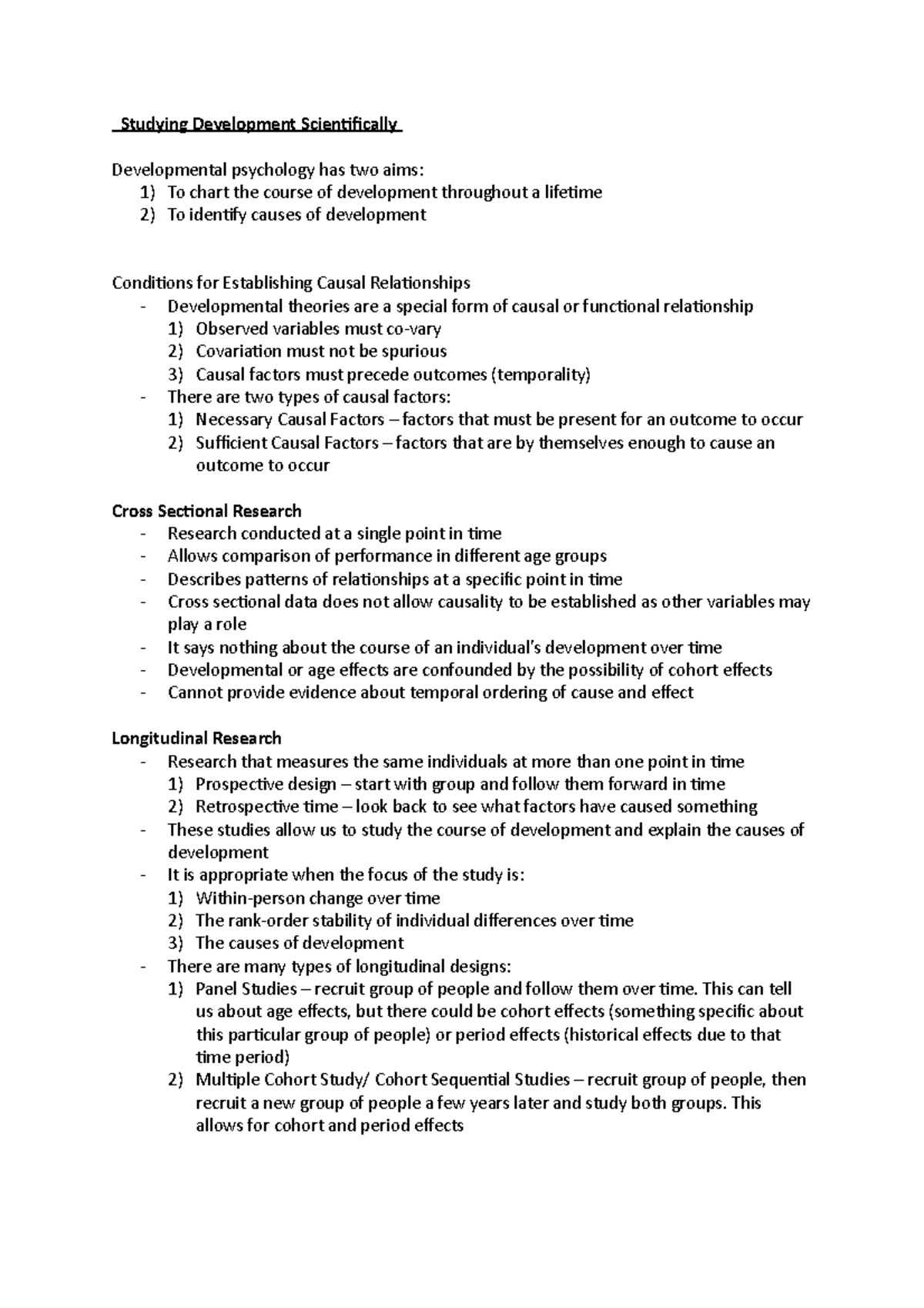 L2 Studying Development Scientifically - Studying Development ...