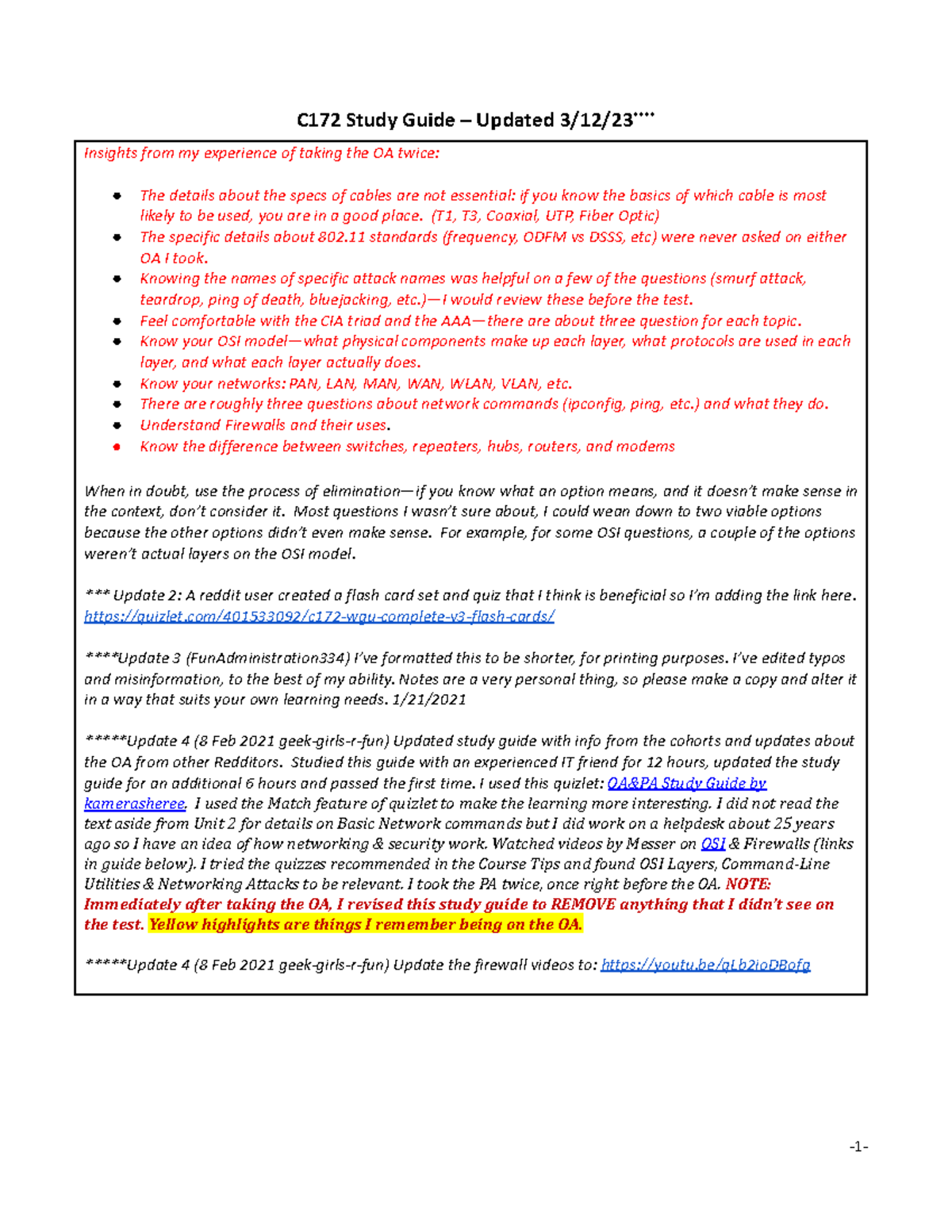 C172 Study Guide(Feb 2021 Update) - C172 Study Guide – Updated 3/12/23 ...