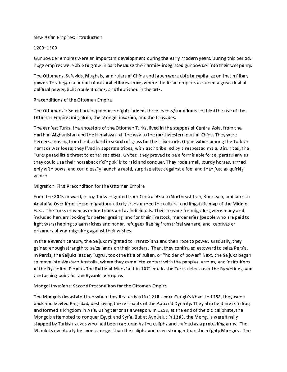 Changes In Asia And Europe New Asian Empires Introduction 1200 changes-in-asia-and-europe-new-asian-empires-introduction-1200
