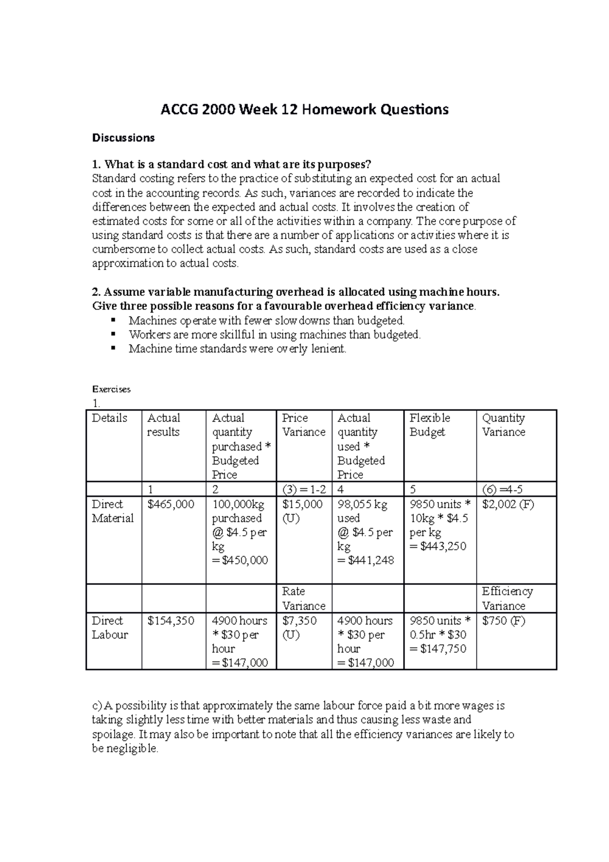 ACCG 2000 Week 12 Homework Questions-Answers - ACCG 2000 Week 12 Homework Questions Discussions ...
