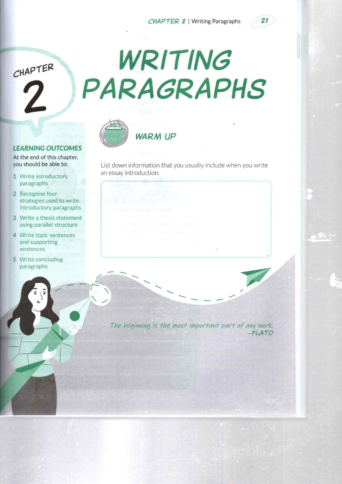 ELC231 CHP 2 Writing Paragraphs - CHAPTER 2 I Writing Paragraphs 21 ...
