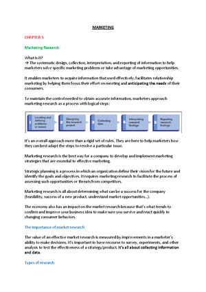 Marketing Chapt 6 - MARKETING CHAPTER 6 Target Markets: Segmentation ...