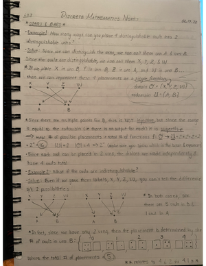 Discrete Notes 2 - MATH265 - Studocu