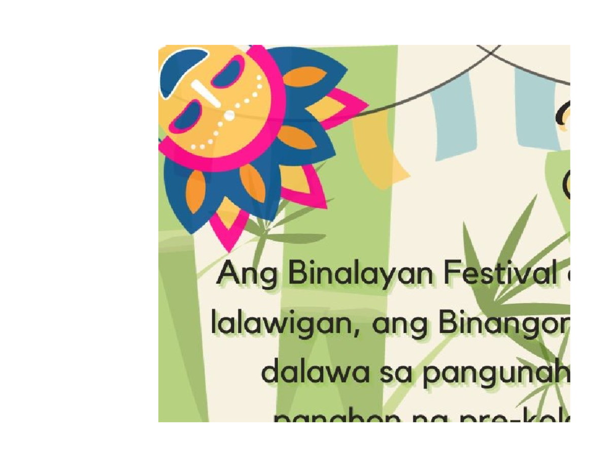 Binalayan Tarpapel - Filipino Personality and Social Work - Studocu