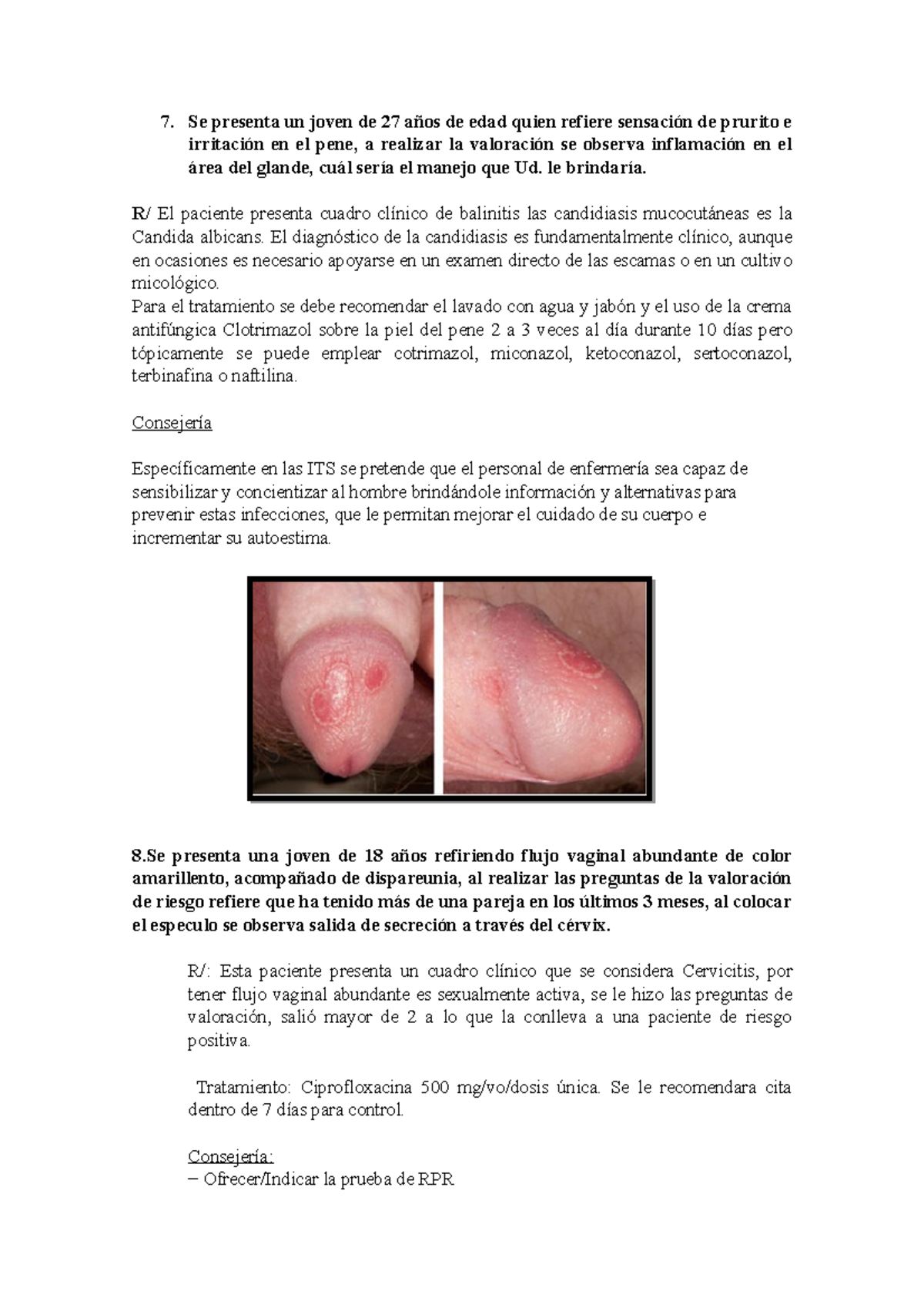 GAE #1 CASO Clinico ITS - Apuntes - Se presenta un joven de 27 años de ...