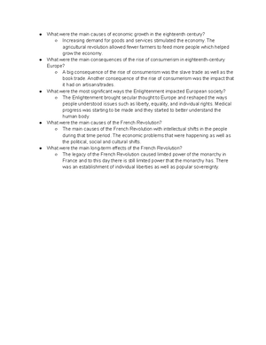 HIS 210 Early Modern Civilization - HIS 210: Early Modern Civilization ...