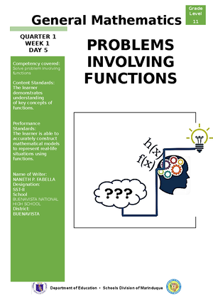 Attendance Ticket - DGG - General Mathematics - Attendance Ticket ...