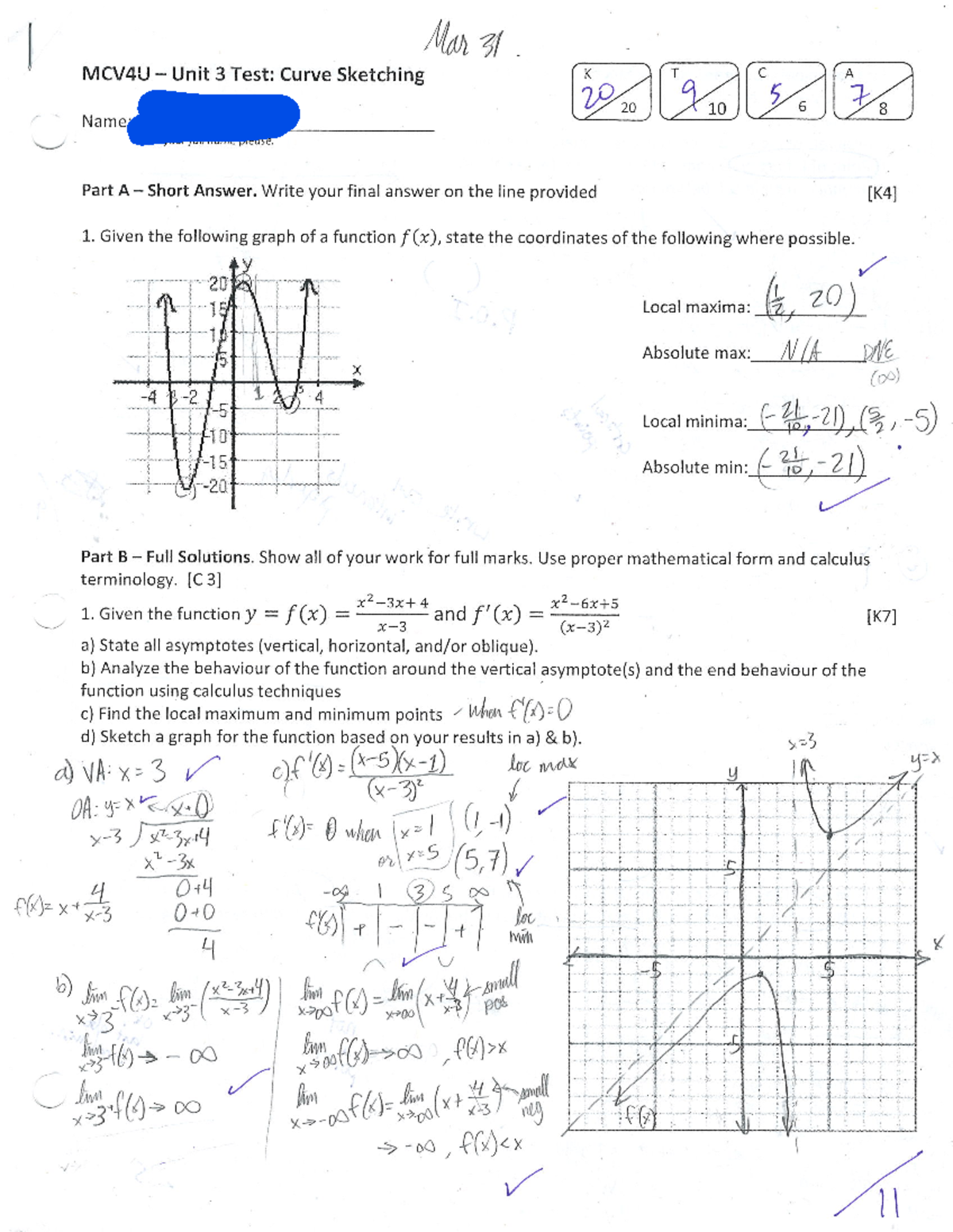 G12 Calc test - test - Studocu