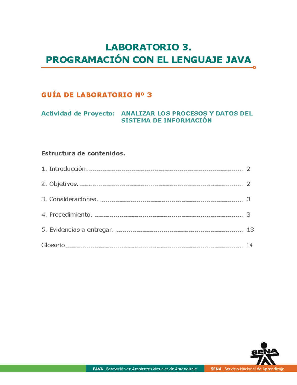 LABORATORIO JAVA- tecnologia - LABORATORIO 3. GUÍA DE LABORATORIO Nº 3 ...