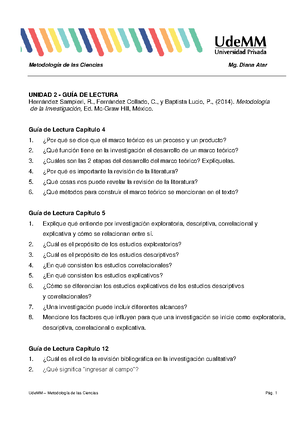 Metodologia- Tema 6 Tipos de Hipótesis - UdeMM Virtual Facultad de ...