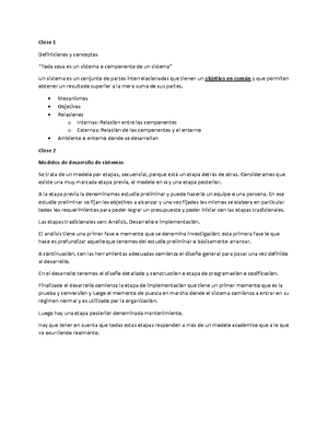 Resumen 2DO Parcial - RESUMEN 2DO PARCIAL. ANALISIS DE SISTEMAS ADMINISTRATIVOS Herramientas ...