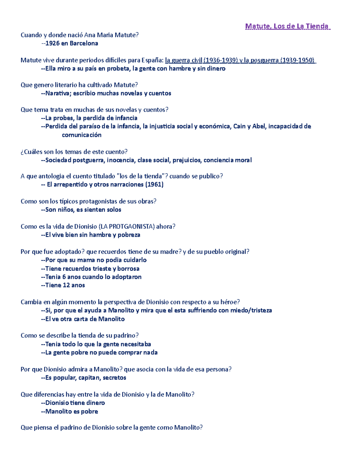 Matute, LOS DE LA Tienda - Matute, Los de La Tienda Cuando y donde ...