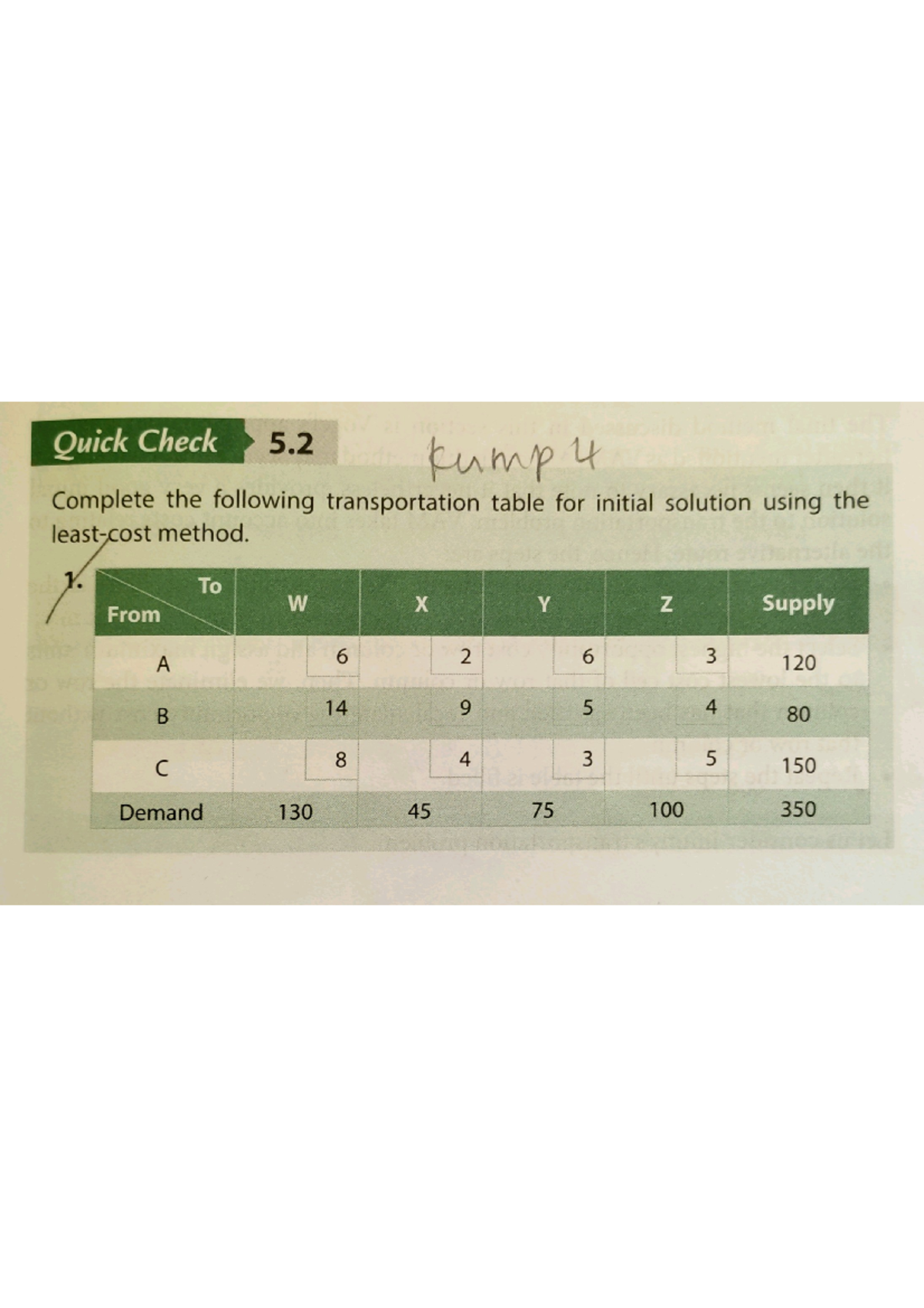 QMT342 Exercise - Sains Matematik - Studocu