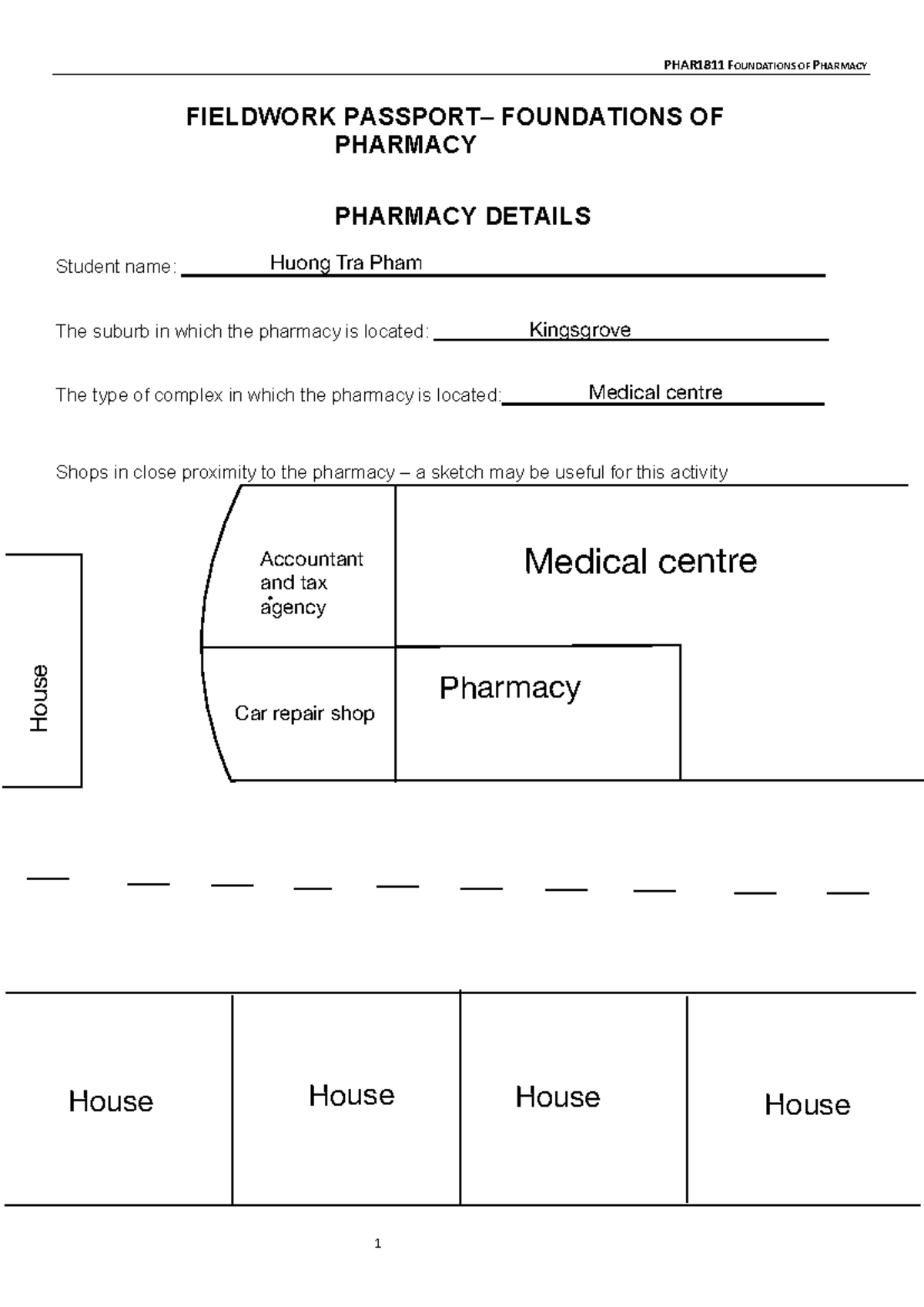 2022 Fieldwork-Worksheetfor Students (SID 520494714) 1 ...