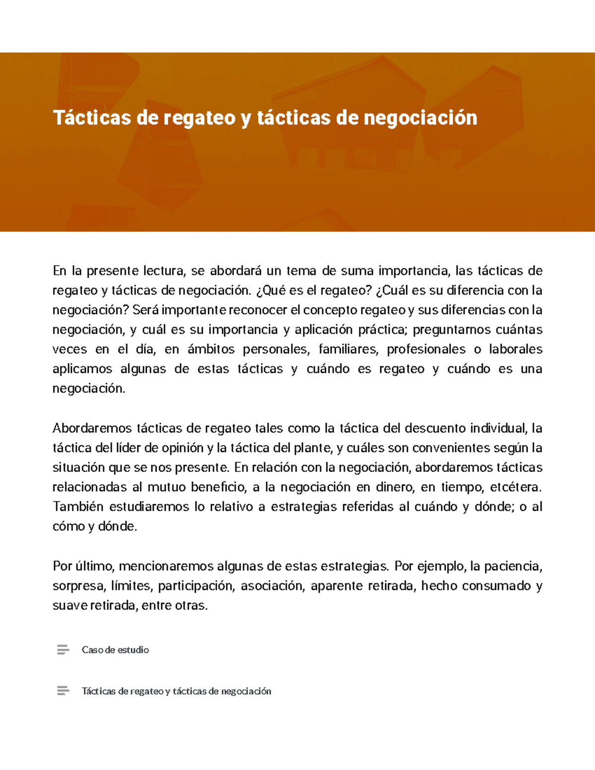 M3L4 Tácticas de regateo y tácticas de negociación - ¿Qué es el regateo ...